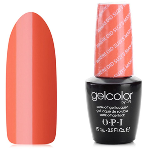 OPI GelColor, Гель-лак Where Did Suzi's Man-go? A66 - купить с ...