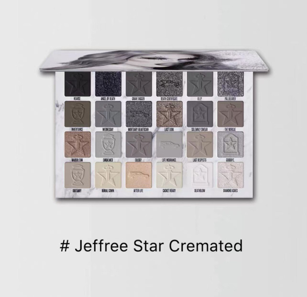 Палетка теней Jeffree Star - Cremated Palette - купить с доставкой по ...
