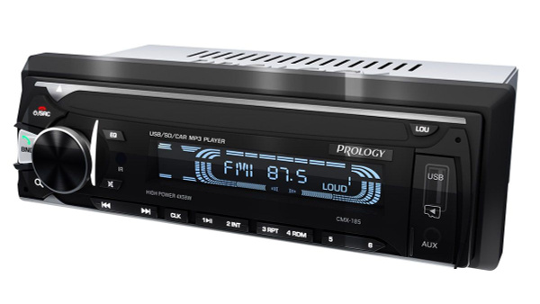 Магнитола PROLOGY CMX-185 FM SD/USB ресивер с Bluetooth1 DIN - купить в интернет-магазине OZON с ...