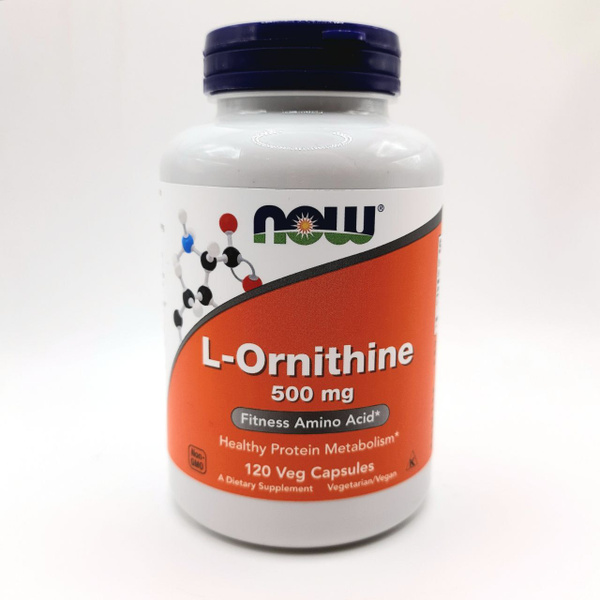 Орнитин NOW Foods L - Ornithine 500 мг. 120 веган капсул купить на OZON ...