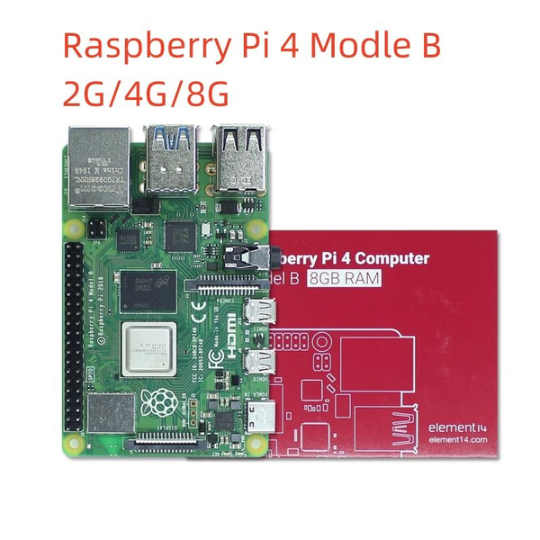 Микрокомпьютер Raspberry Pi Model 4B - купить по низким ценам в ...