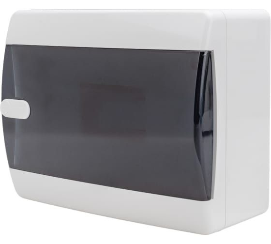 Щит навесной 8 модулей черная прозрачная дверца Tekfor CNK 40-08-1 - купить с доставкой по ...