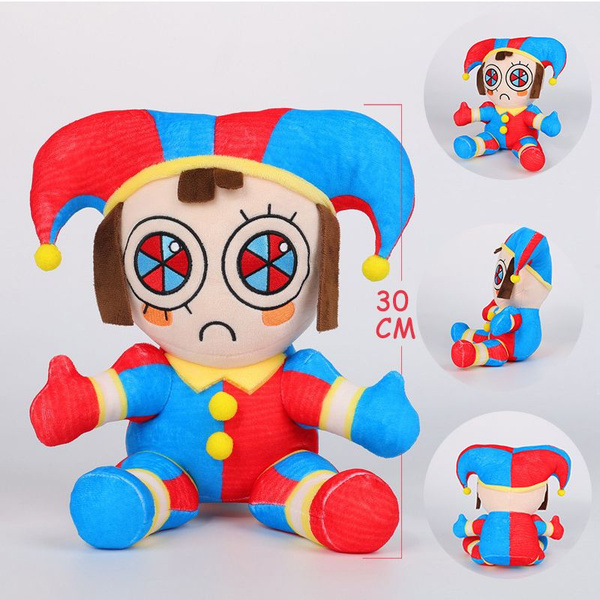 THE AMAZING DIGITAL CIRCUS - кукла клоуна в мягкой игрушке высотой 30 ...