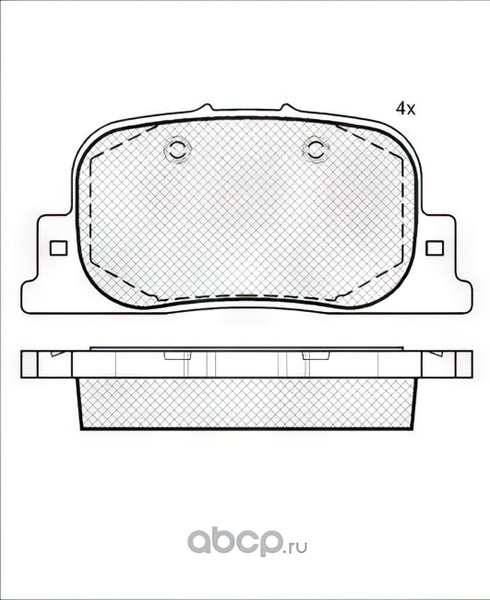 Колодки тормозные Kashiyama D2187 Задние - купить по низким ценам в интернет-магазине OZON ...
