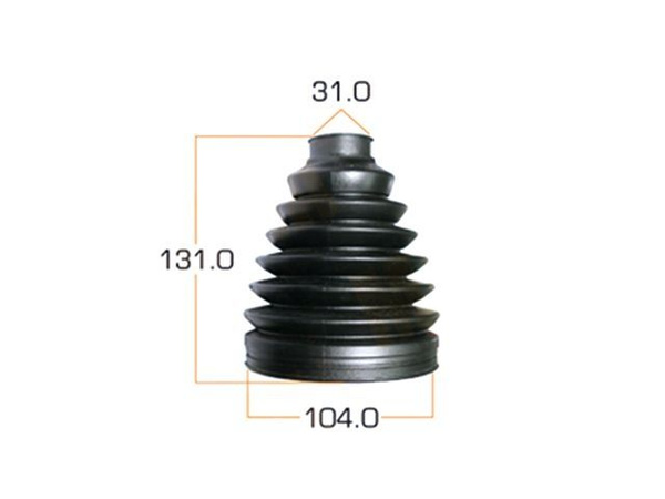 Пыльник ШРУСа наружный MASUMA MF2806 для Toyota Land Cruiser Prado 120 ...