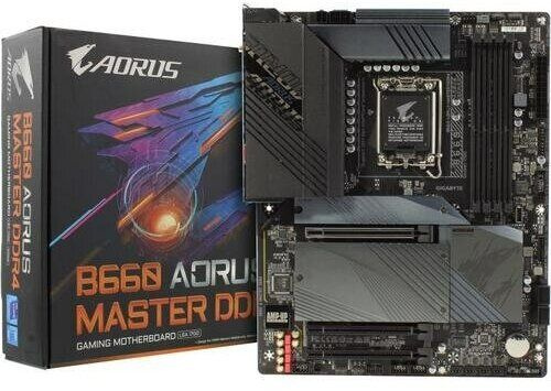 Материнская плата Gigabyte B660 AORUS MASTER DDR4 купить по низкой цене ...
