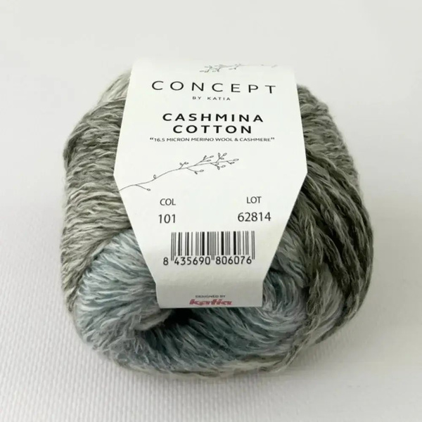 KATIA CASHMINA COTTON 1 моток - купить с доставкой по выгодным ценам в ...