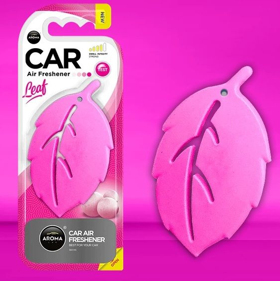 Освежитель Leaf 3D Bubble Gum - купить с доставкой по выгодным ценам в интернет-магазине OZON ...