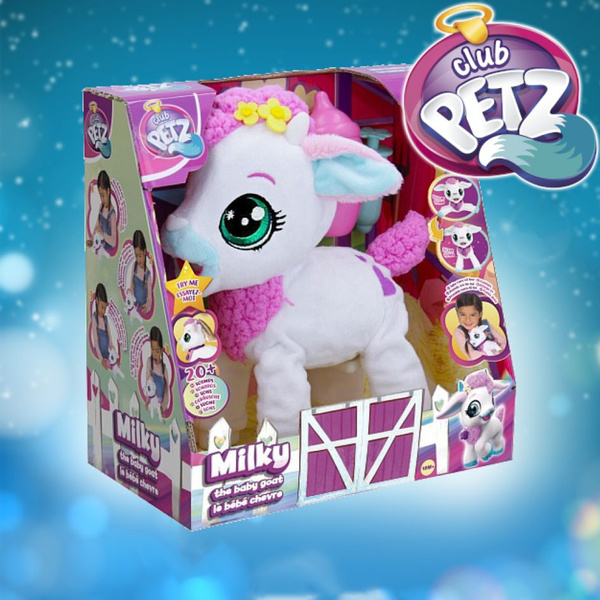 Интерактивная игрушка Club petz Baby Goat Milky Серый 24 см - купить с ...