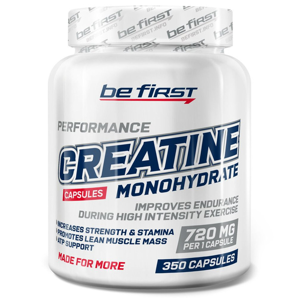 Be First Creatine Monohydrate 350 капсул - купить с доставкой по ...