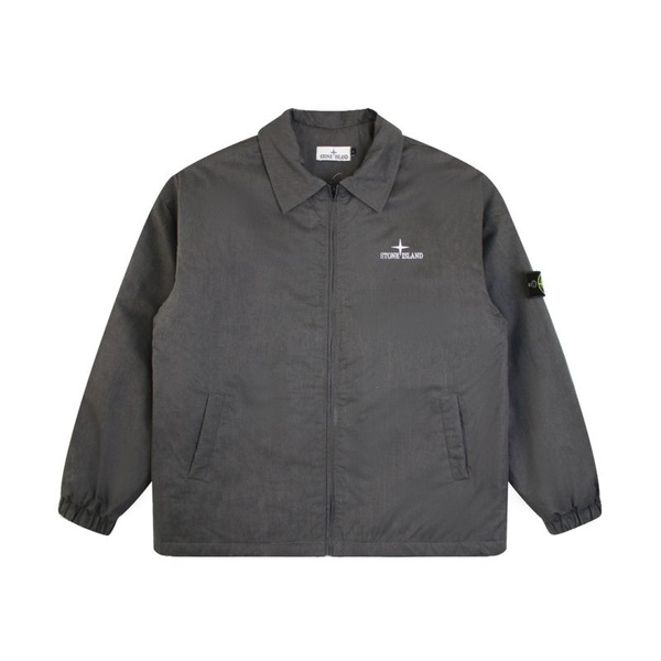 Пальто Stone Island, Зима, размер 50, цвет серый, Акрил - купить по ...