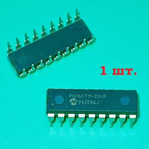 Микроконтроллер PIC16C711-20I/P - купить с доставкой по выгодным ценам в интернет-магазине OZON ...