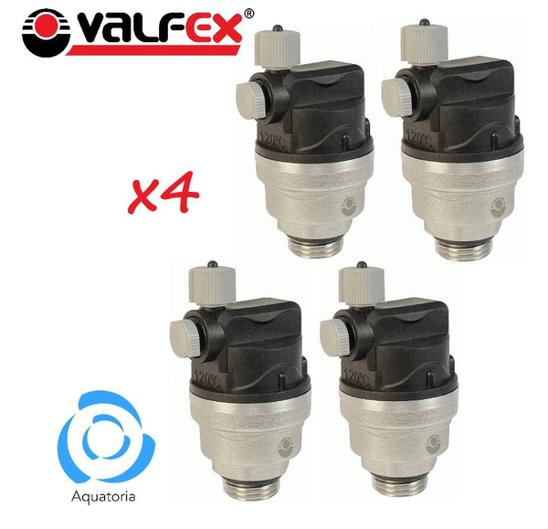(VF.502.NP.04)Воздухоотводчик автоматический (пластиковый) Valfex 4 шт - купить по низкой цене в ...