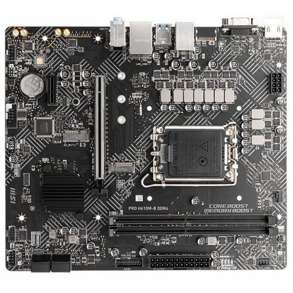 Материнская плата MSI PRO H610M-B DDR4 купить по низкой цене с ...