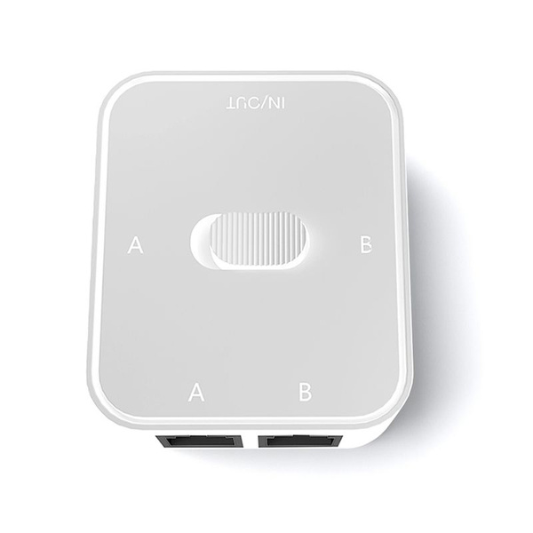 (A C B D) Шт. Порта RJ45 LAN CAT6 Switch Selector 1000Mbps / Out 2 В 1 ...