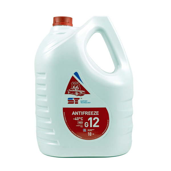 Антифриз SUPPORT TECHNOLOGY ST красный G12 10 кг ST0125 (1 шт) купить по выгодной цене в ...