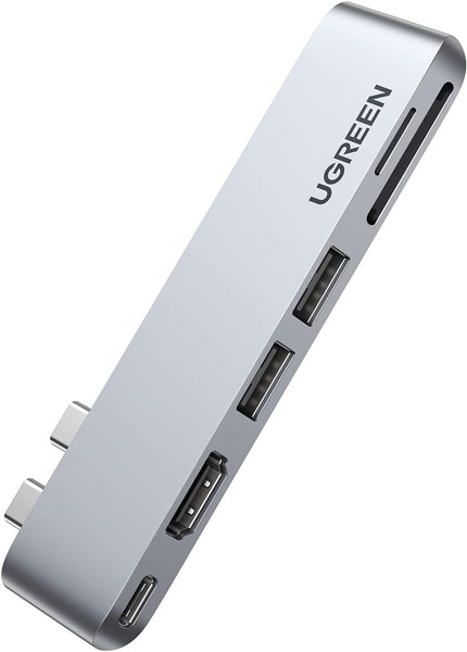 UGREEN. USB-концентраторы для MacBook (6 и 1 концентратор) SD/TF, HDMI ...