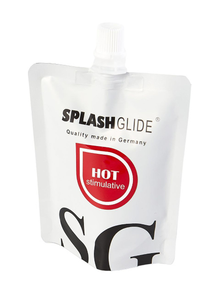 Возбуждающий лубрикант на водной основе Splashglide Hot Stimulative ...