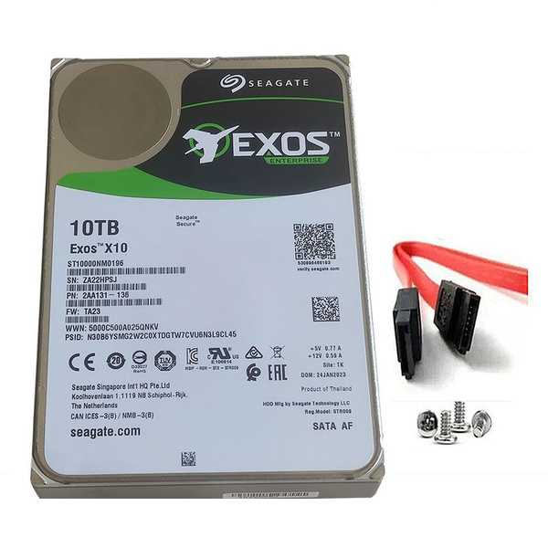 10 ТБ Внутренний жесткий диск Seagate Exos (ST10000NM0196/0016 ...