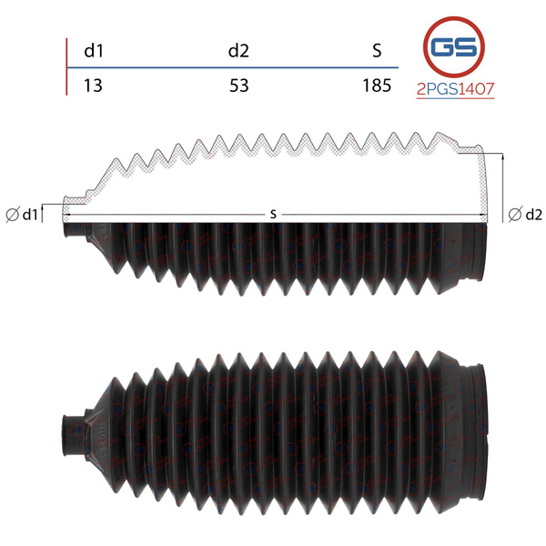 Пыльник рулевой рейки OPEL Antara 2006-, Chevrolet Captiva 2006 ...