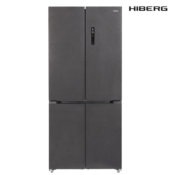 Холодильник Hiberg RFQ-600DX, серый металлик - купить по доступной цене ...