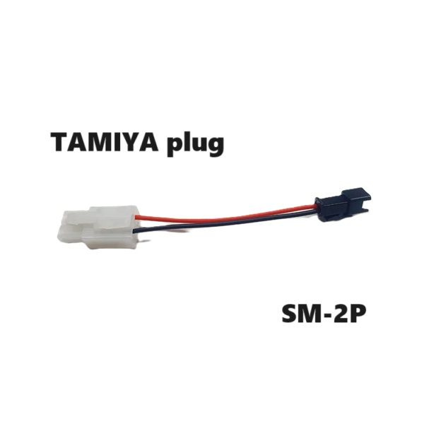 Переходник SM2.54 JST SM-2p 2P 2pin на TAMIYA plug (папа / мама) 80 ...