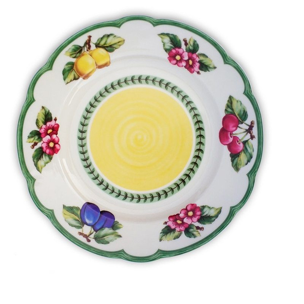 Набор тарелок Thun, Фарфор, диаметр 25 см - купить по низким цене в интернет-магазине OZON ...