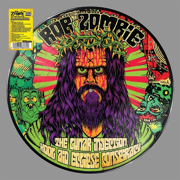 ROB ZOMBIE - The Lunar Injection Kool Aid Eclipse Conspiracy LP Picture ...