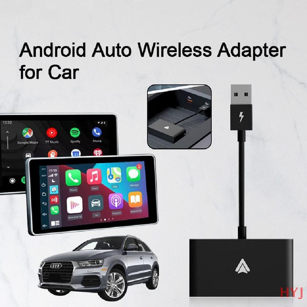Беспроводной адаптер Android Auto для автомобиля, черный, Plug and Play ...