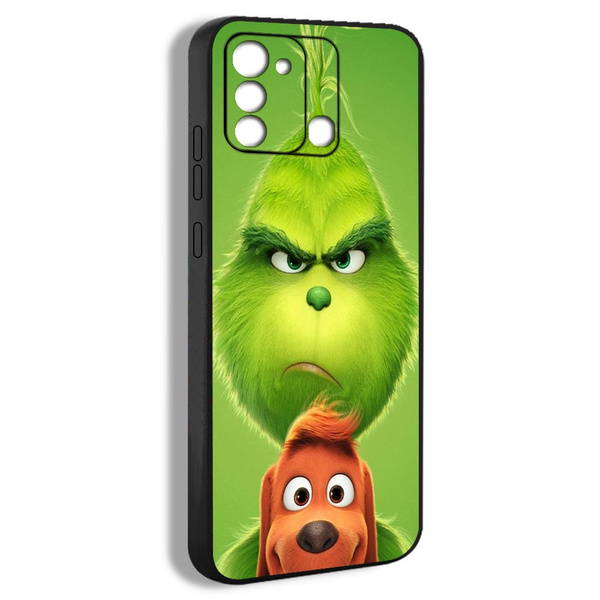 чехол для смартфона Подходит для Tecno Spark 8c Гринч мультик The Grinch Зеленая эстетика Ejh11