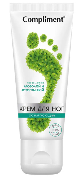 Compliment, Крем для ног, Размягчающий, профилактика мозолей и ...