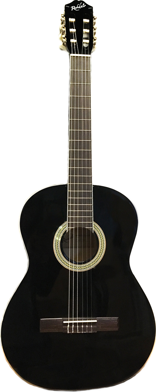 Классическая гитара ROCKDALE MODERN CLASSIC 100-BK , цвет - чёрный ...