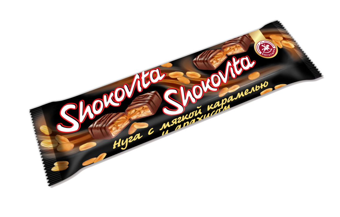 Характеристики Батончик глазированный "Shokovita" нуга с мягкой ...