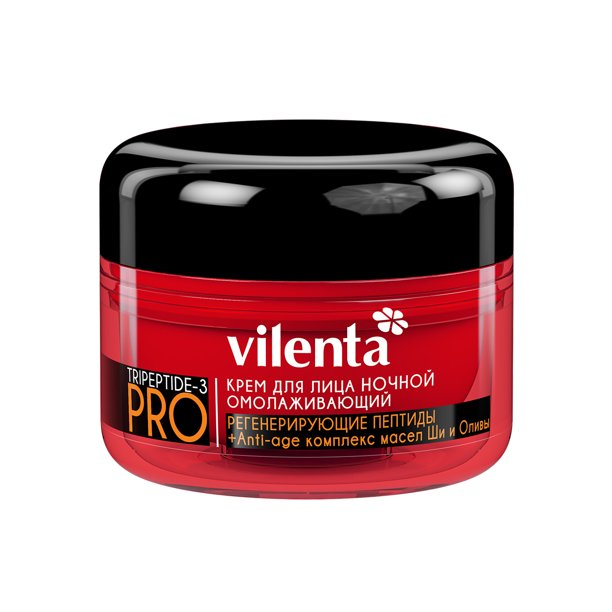 VILENTA Крем для лица ночной Омолаживающий TRIPEPTIDE-3 PRO с Пептидным ...