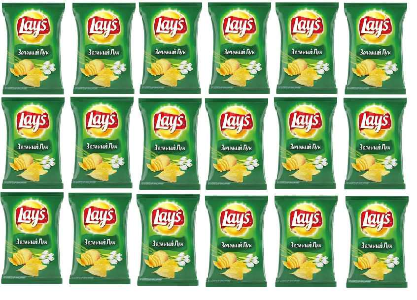 Чипсы Lay's 150гр Зеленый Лук (в упаковке 18 шт). — купить в интернет ...