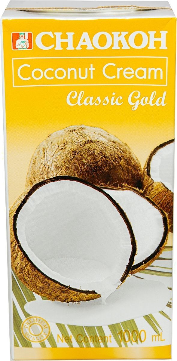 Кокосовые сливки Chaokoh CLASSIC GOLD, 1000 мл — купить в интернет ...