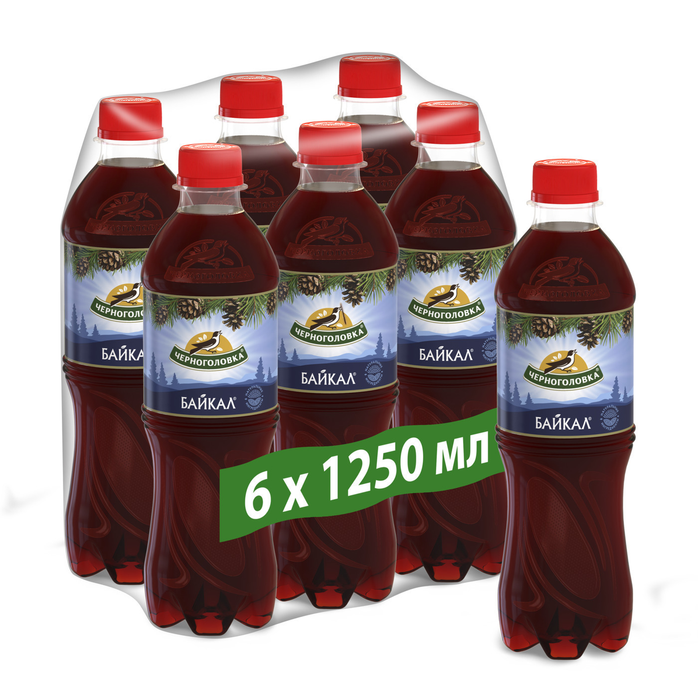 Лимонад Черноголовка Байкал 1,25 л ПЭТ 6 шт. — купить в интернет ...