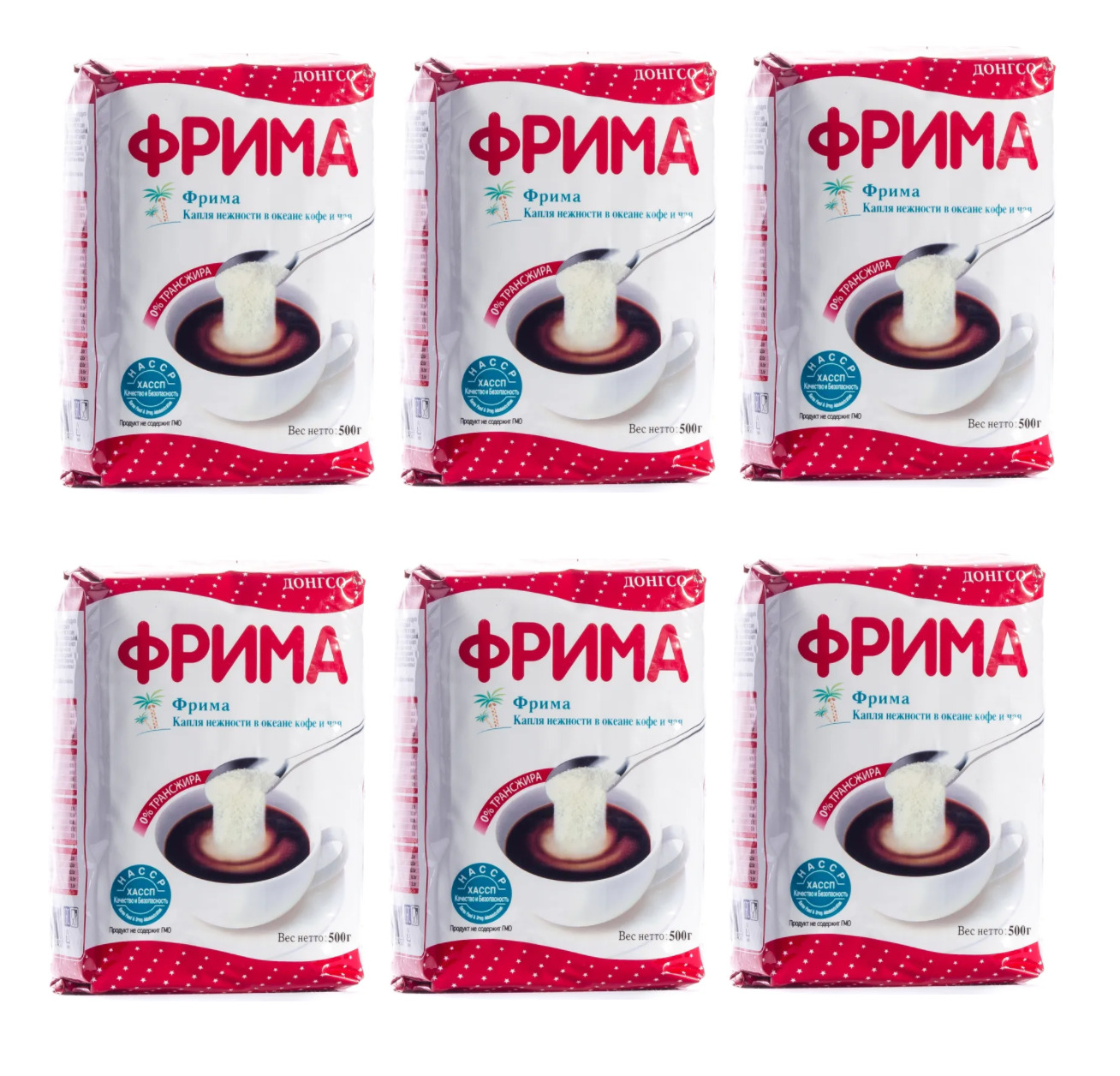 Характеристики Сухие сливки на растительной основе Фрима, 500 г (6 ...