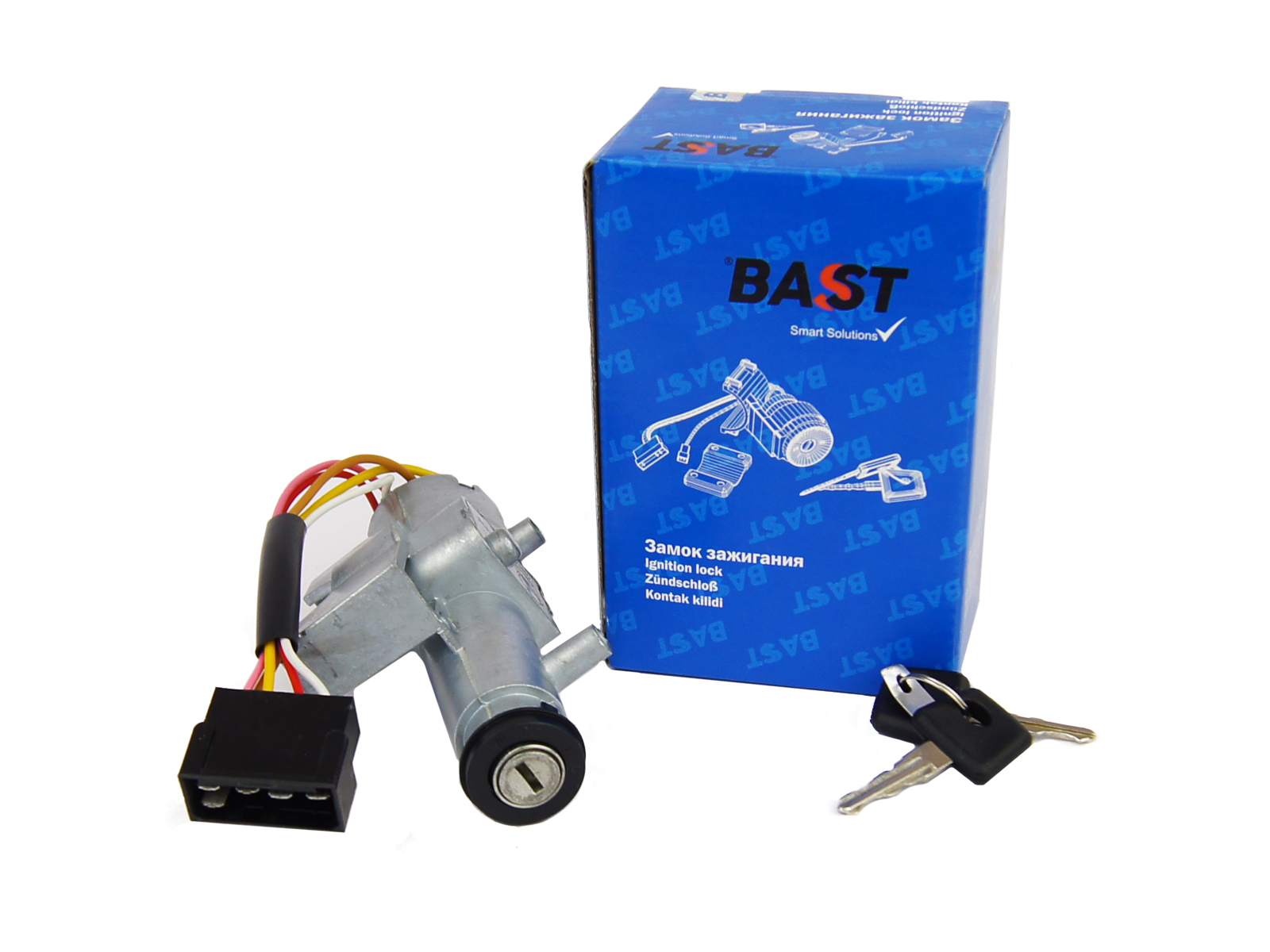 Замок зажигания ГАЗ 3302 Бизнес (с личинкой передней двери) ''BAST ...
