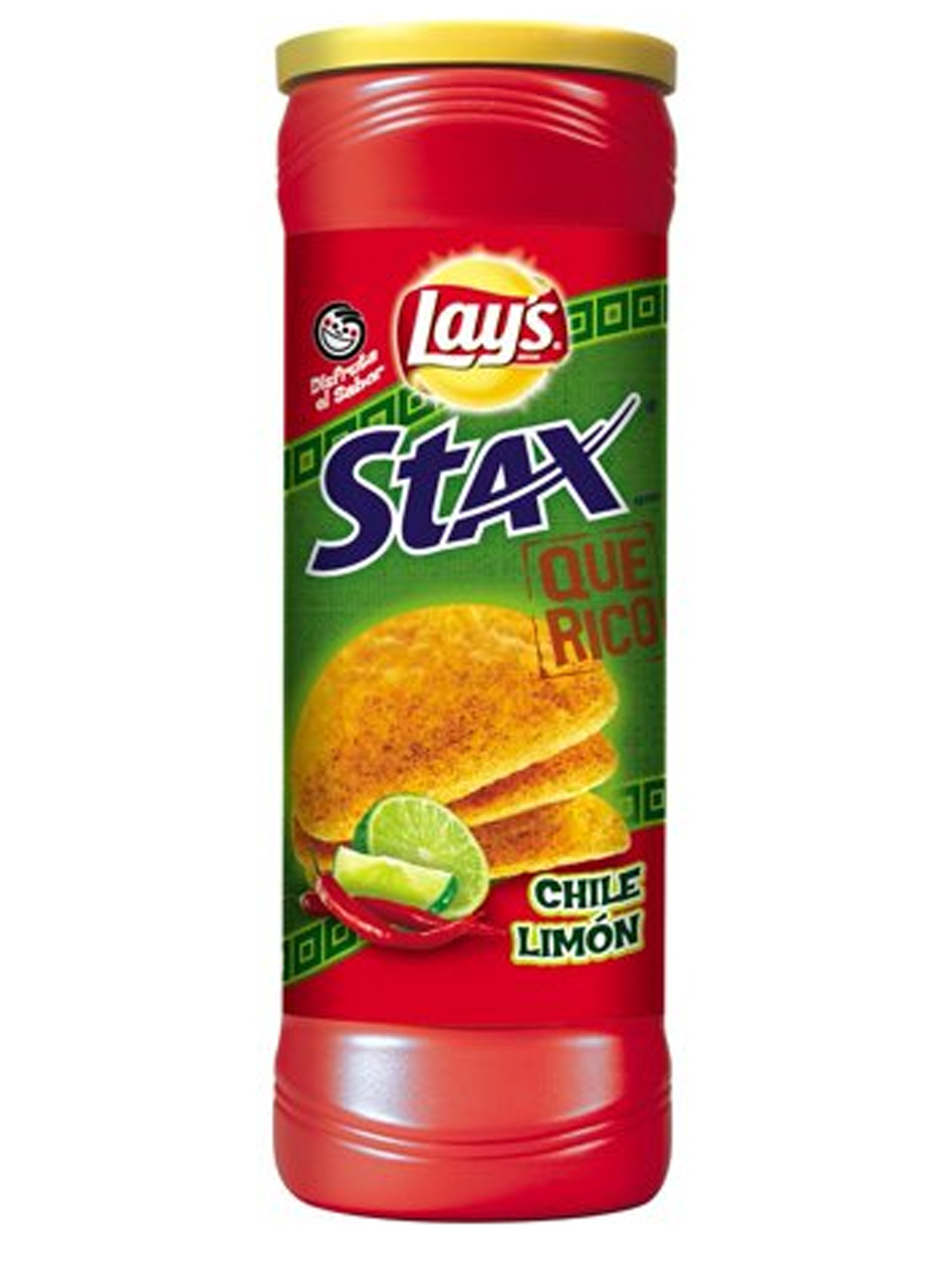 Картофельные чипсы Lay's Stax Chile Limon со вкусом перца чили с ...