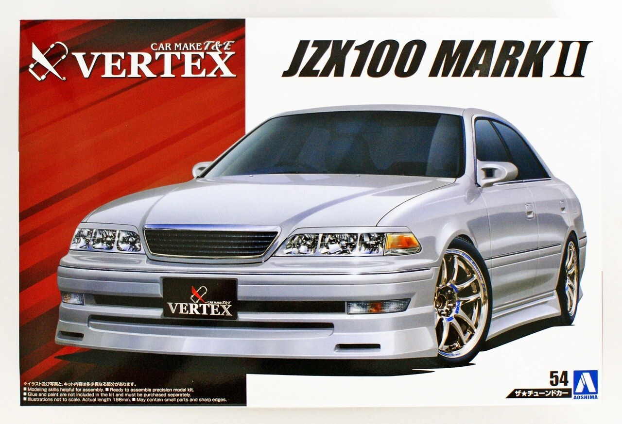 Сборная модель Toyota Mark II Tourer V '98 JZX100 VERTEX - купить с ...