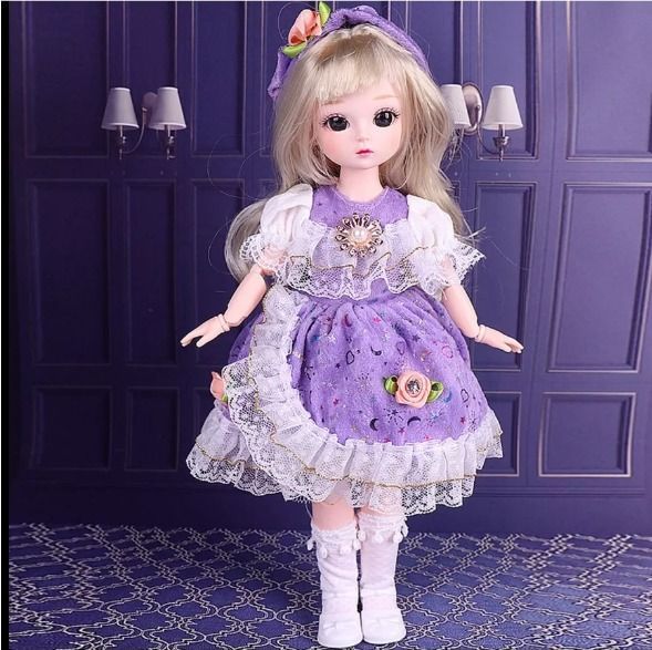 Кукла шарнирная, коллекционная. 30см купить на OZON по низкой цене ...