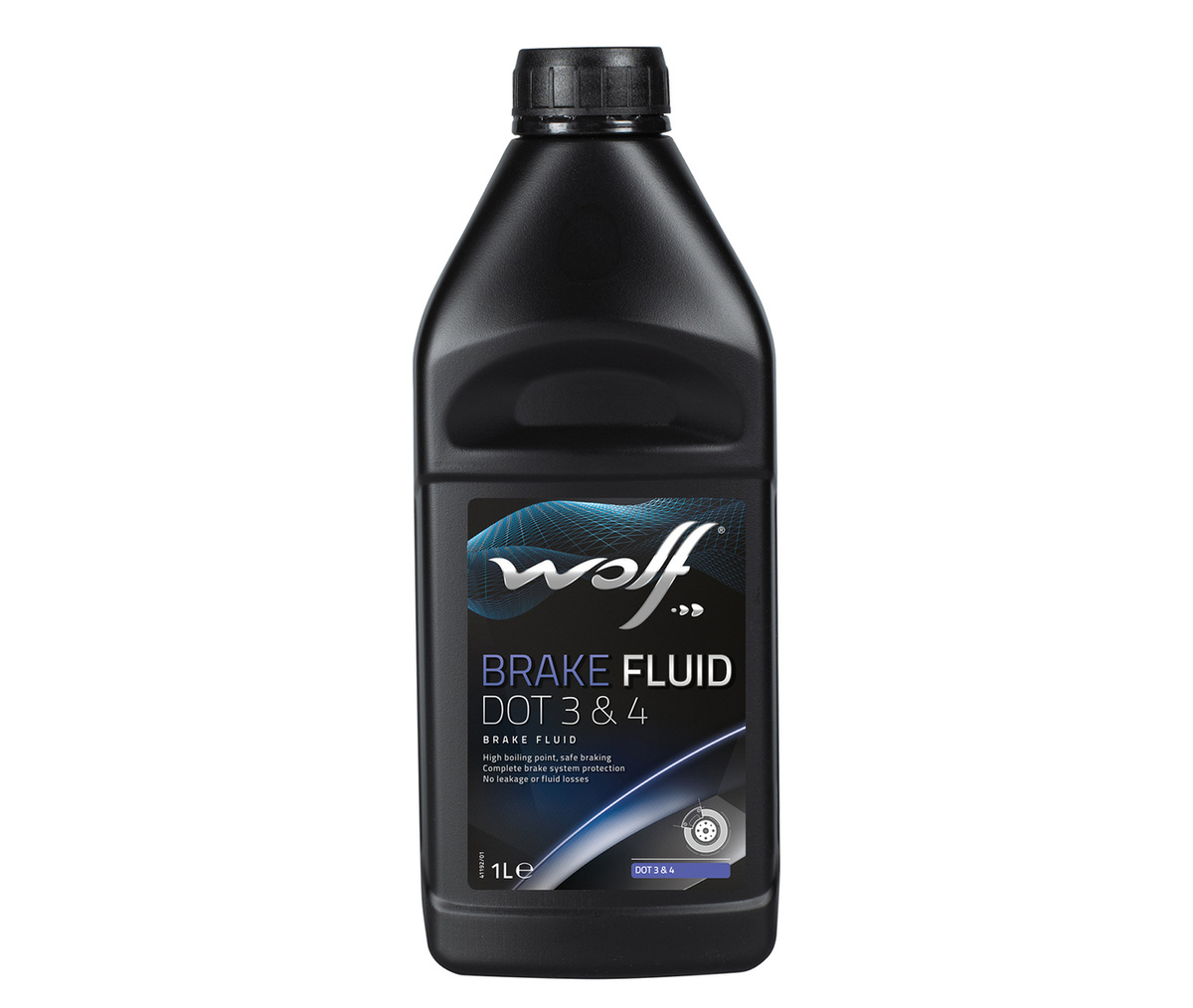 Тормозная жидкость Wolf BRAKE FLUID DOT 3&4 1л — купить в интернет ...