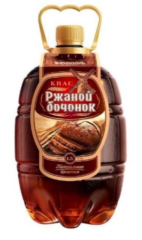 Квас Ржаной Бочонок 1,5л/4 — купить в интернет-магазине OZON с быстрой ...