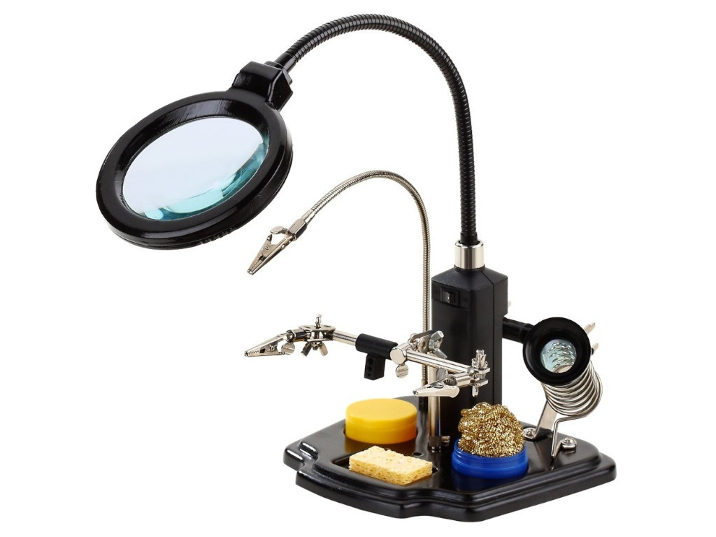 Лупа Kromatech TE-802 2.5x/4x 85mm с подсветкой 16 LED 23149b229 — купить в интернет-магазине ...