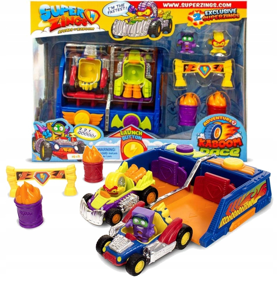 SuperZings Игровой набор Гонки в Кабуме 7874 — купить в интернет ...