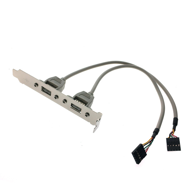 Планка портов в корпус компьютера на заднюю панель на 2 порта USB 2.0 ...