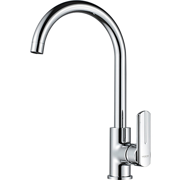 Высокий однорычажный смеситель для кухни на мойку Ledeme L4066 купить ...