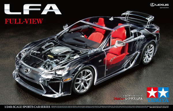 Tamiya Lexus LFA Full-View, 1/24, Сборная модель - купить с доставкой ...