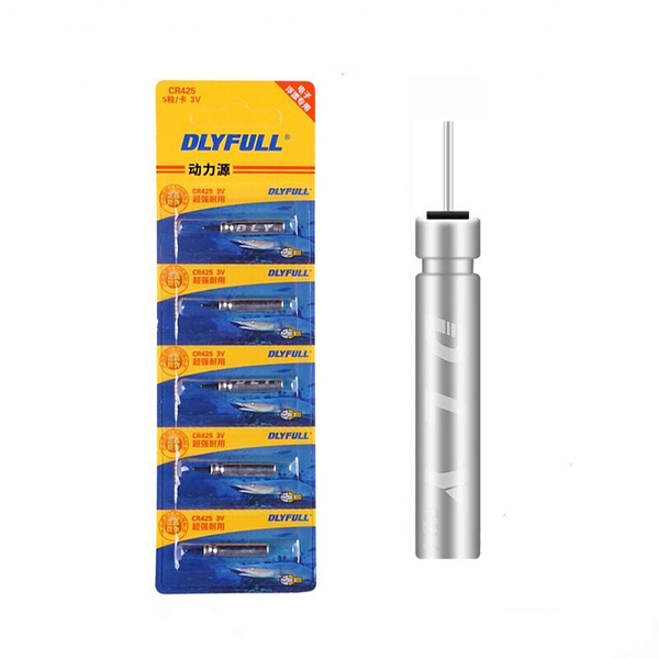 Батарейка CR425 3V литиевая для светящихся поплавков (комплект 5шт ...